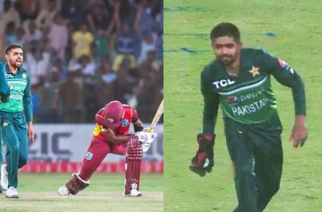 Babar Azam Illegal Fielding Cost Pakistan 5 Penalty Runs Wi Odi